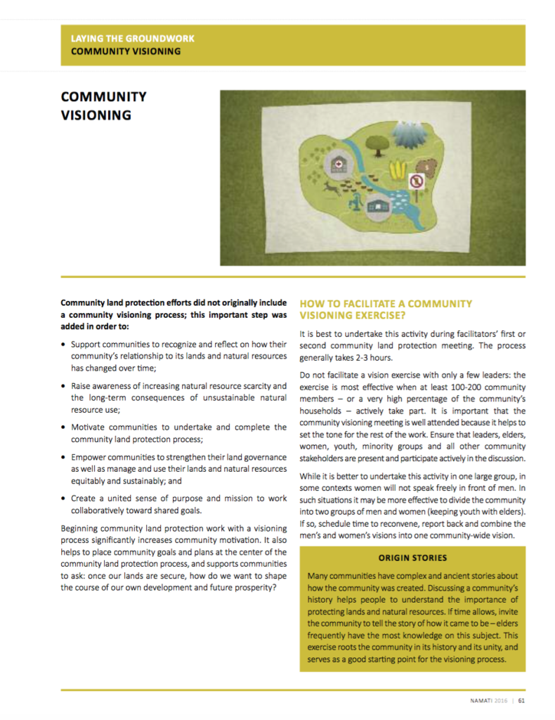 Chapter: Community Visioning